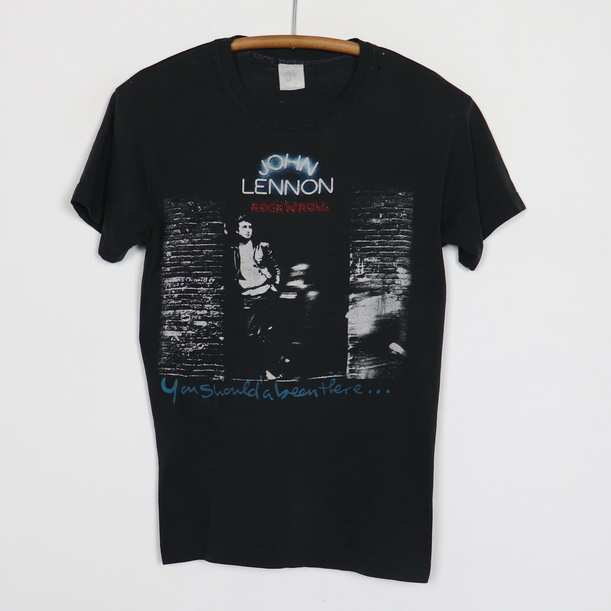 1980s John Lennon You Shoulda Been There Shirt – WyCo Vintage