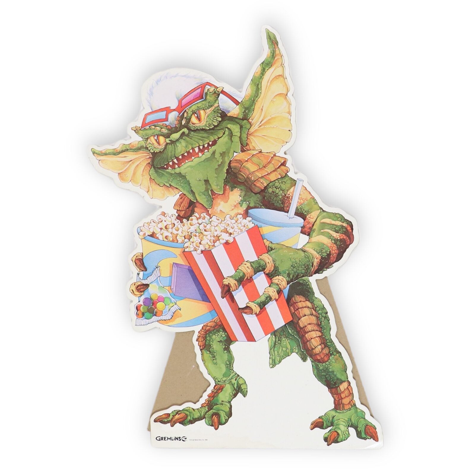 Original vintage 1984 Gremlins Spike Stand Up Promo Display | WyCo Vintage