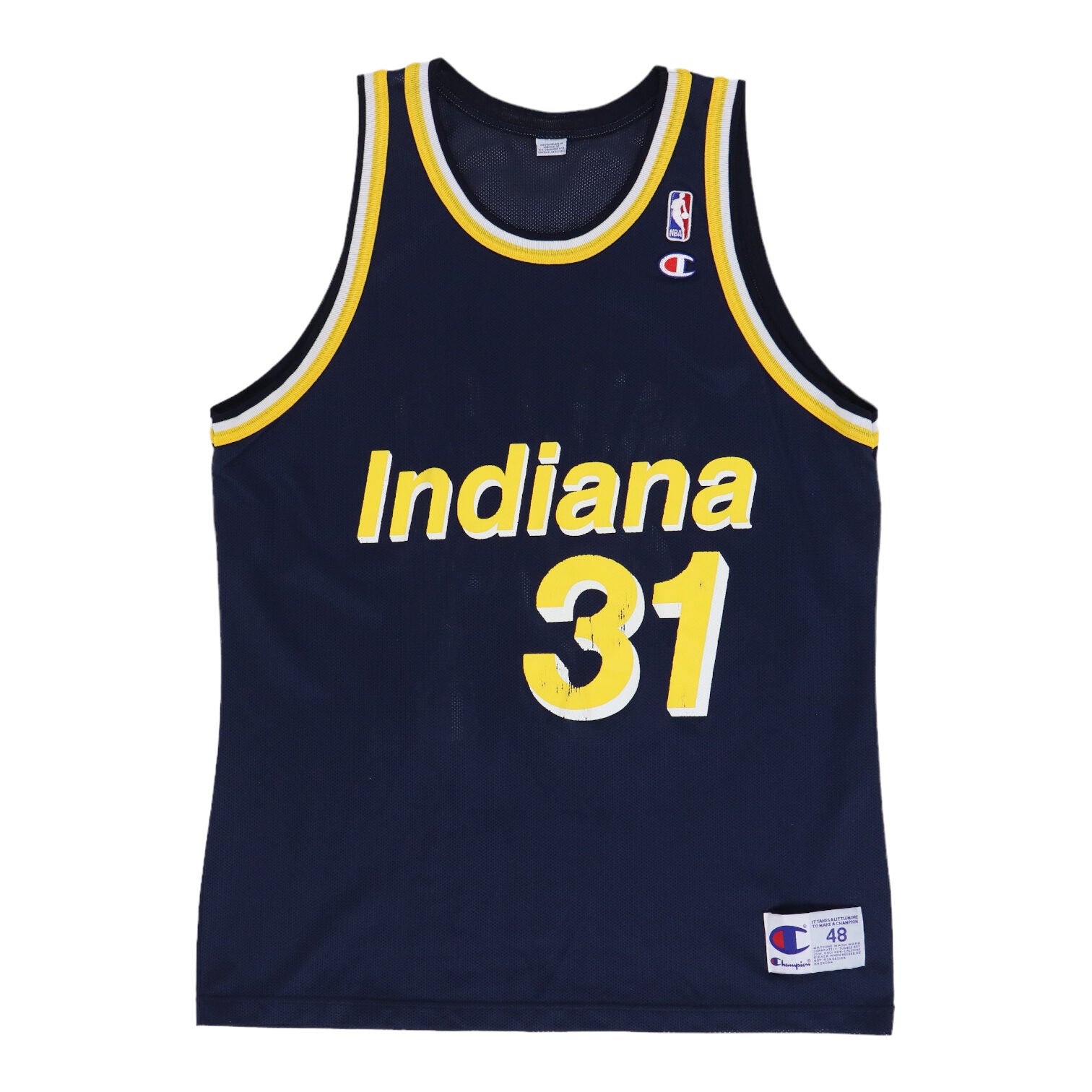 1990s Reggie Miller Indiana Pacers NBA Basketball Jersey – WyCo Vintage