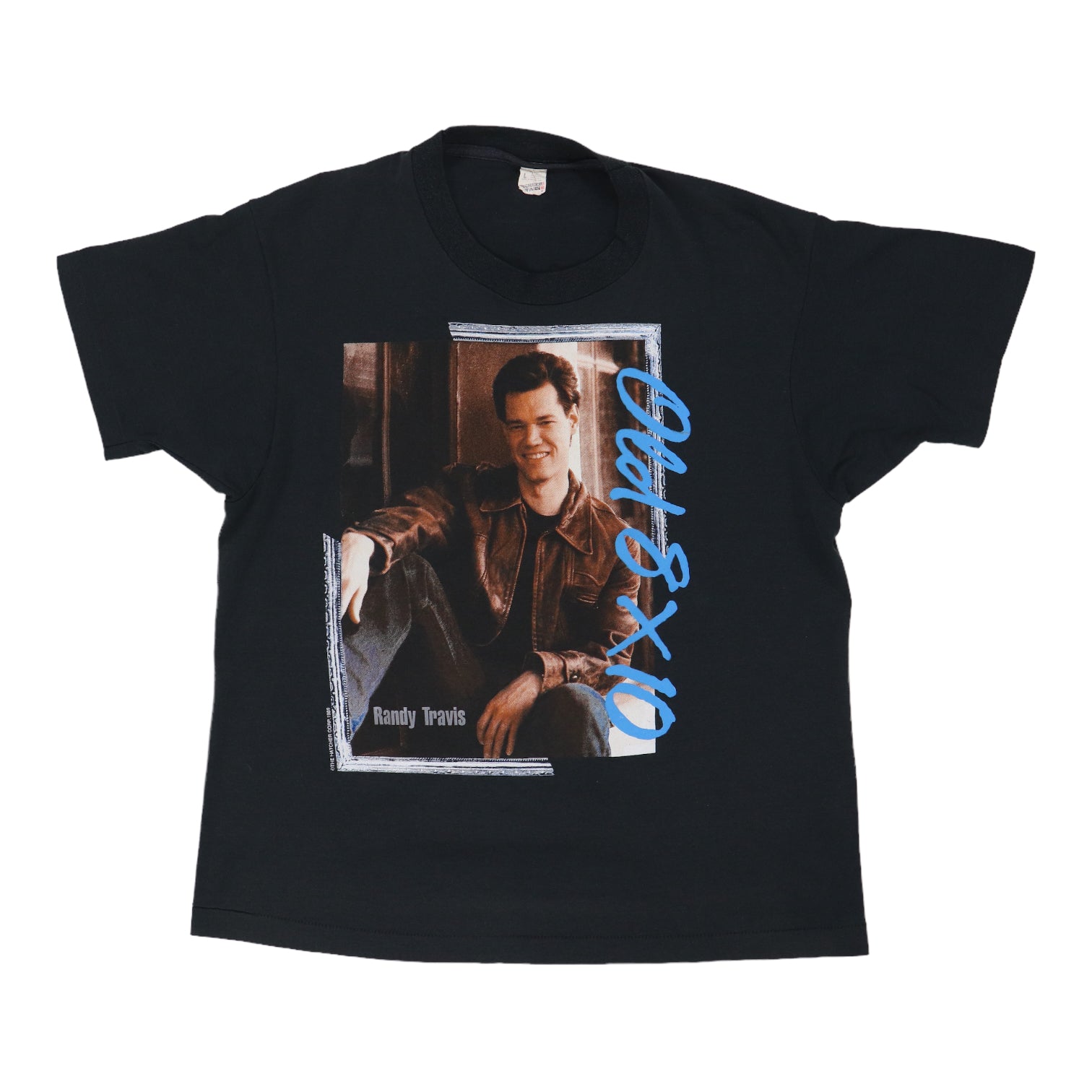1989 Randy Travis Old 8x10 Shirt – WyCo Vintage
