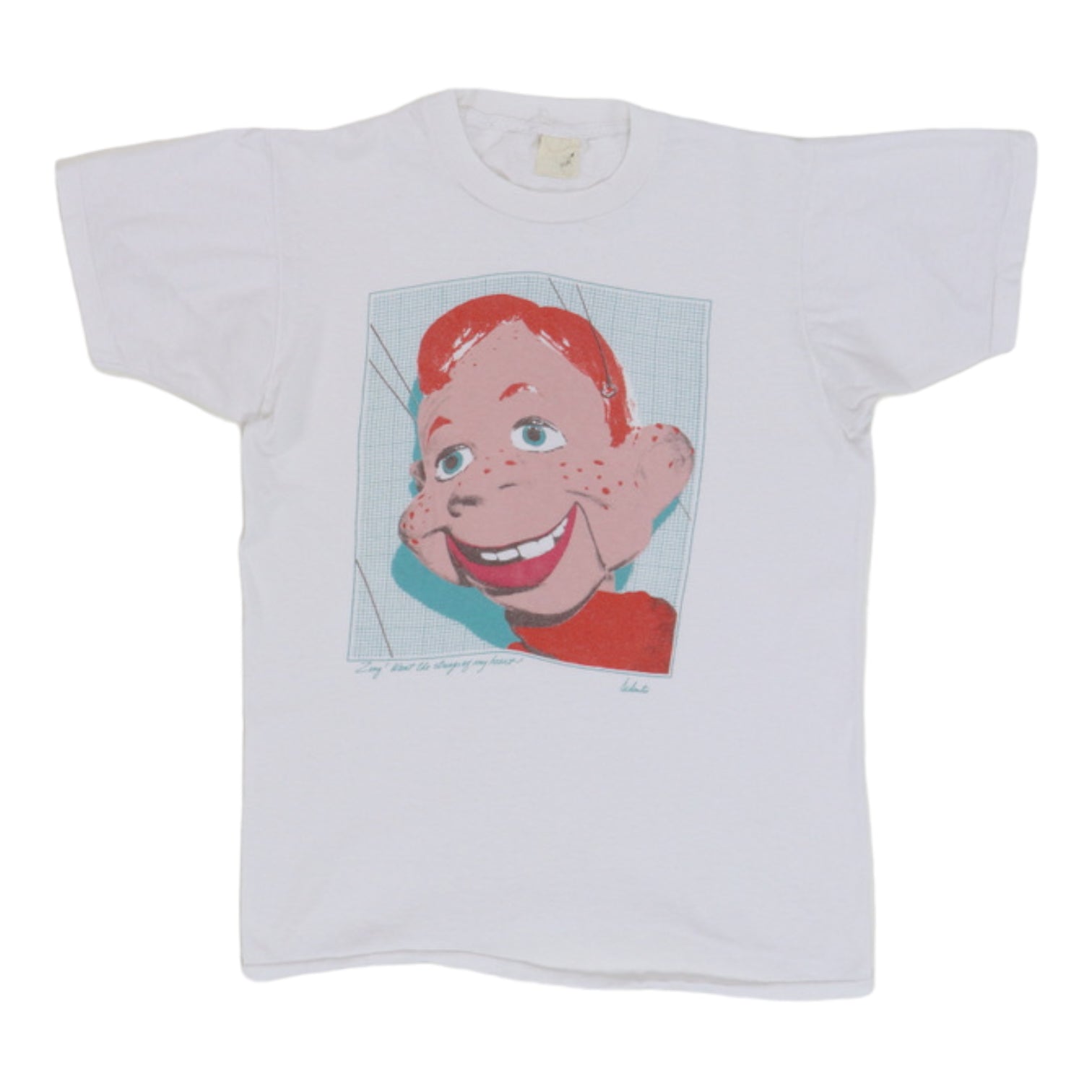 Original vintage 1980s Howdy Doody Stanley DeSantis Shirt | WyCo Vintage