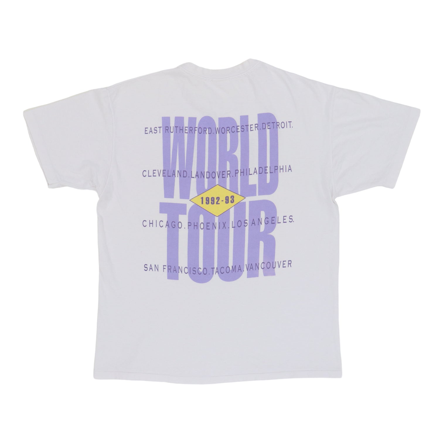 1992 Bruce Springsteen World Tour Shirt | Authentic Vintage Tee – WyCo ...