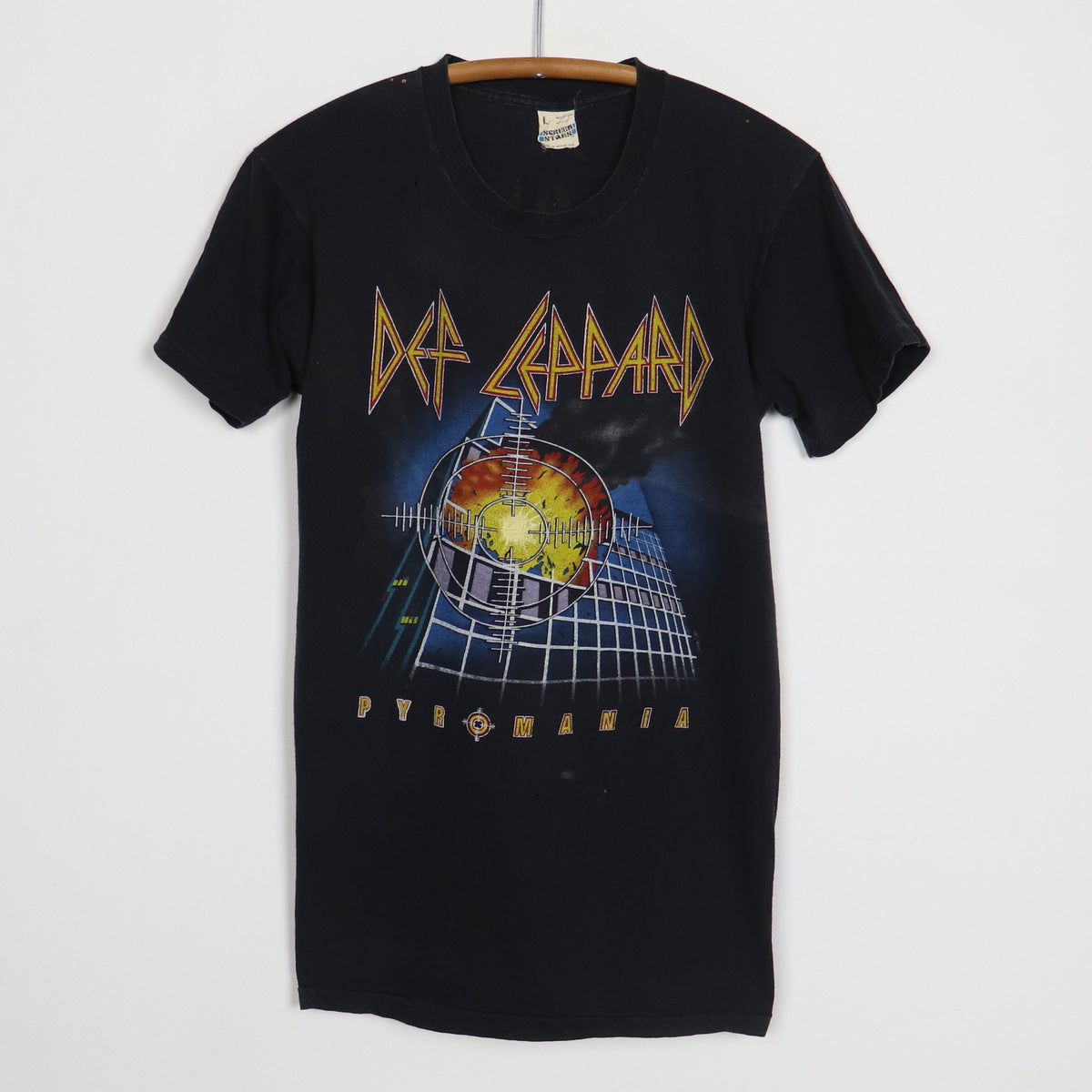 Original vintage 1983 Def Leppard Pyromania Tour Shirt | WyCo Vintage