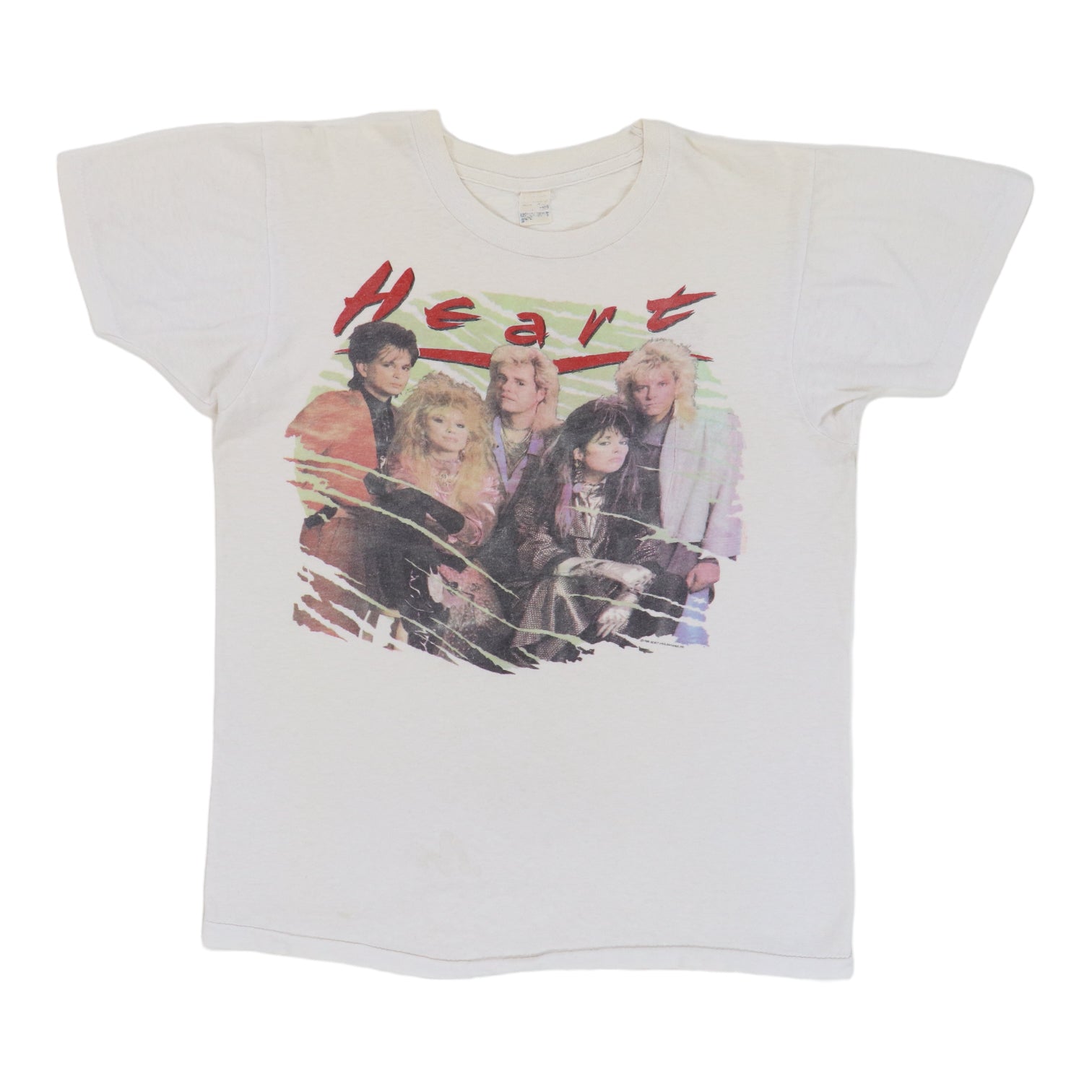 1985 Heart World Tour Shirt – WyCo Vintage