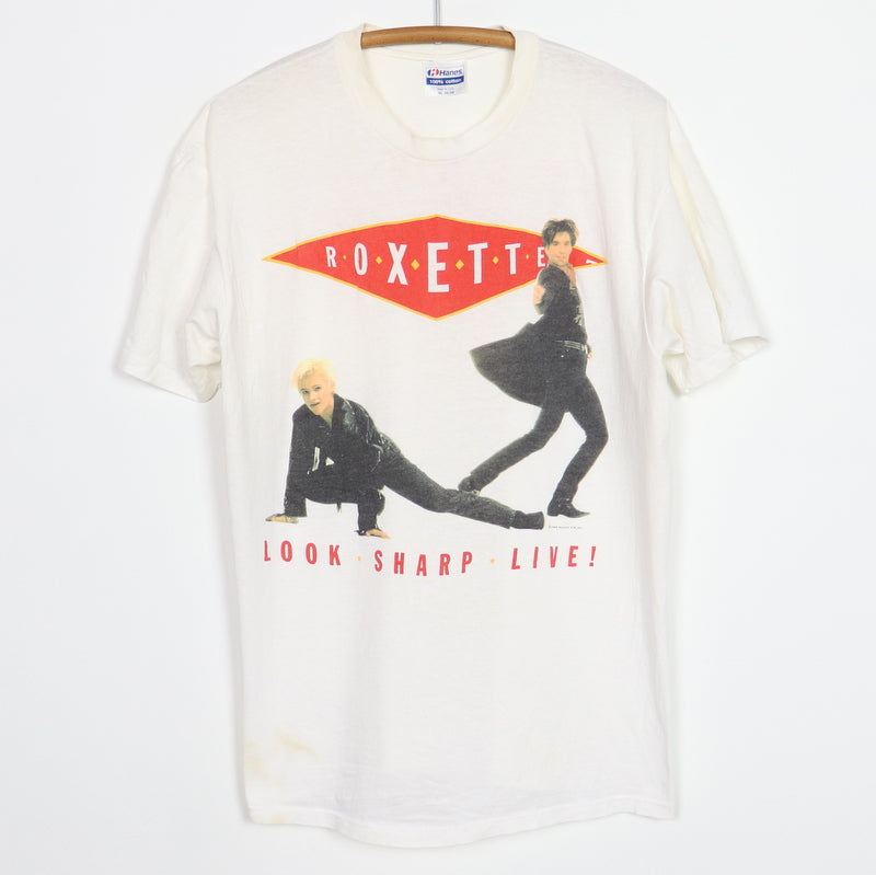 1989 Roxette Look Sharp Live Shirt – WyCo Vintage