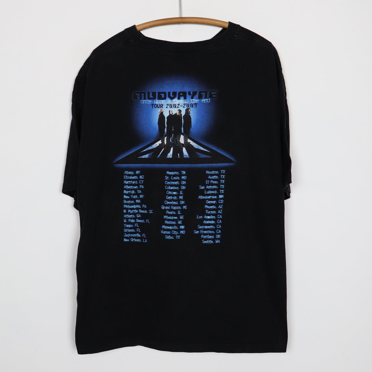 2002 Mudvayne Once Upon A Time The End Tour Shirt | Authentic Vinta ...