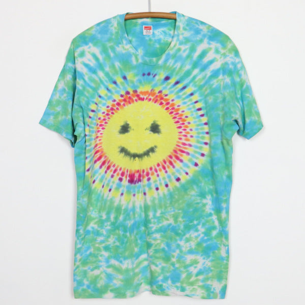 1990s Smiley Face Tie Dye Shirt – WyCo Vintage