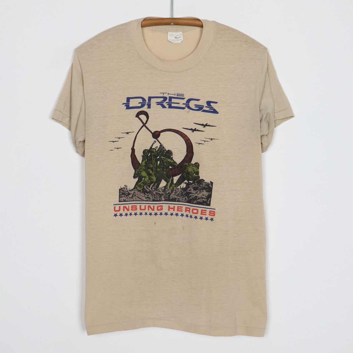 1981 The Dregs Unsung Heroes Shirt – WyCo Vintage