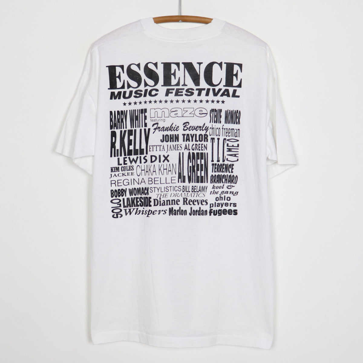1996 Essence Music Festival Shirt | Authentic Vintage Tee – WyCo Vintage
