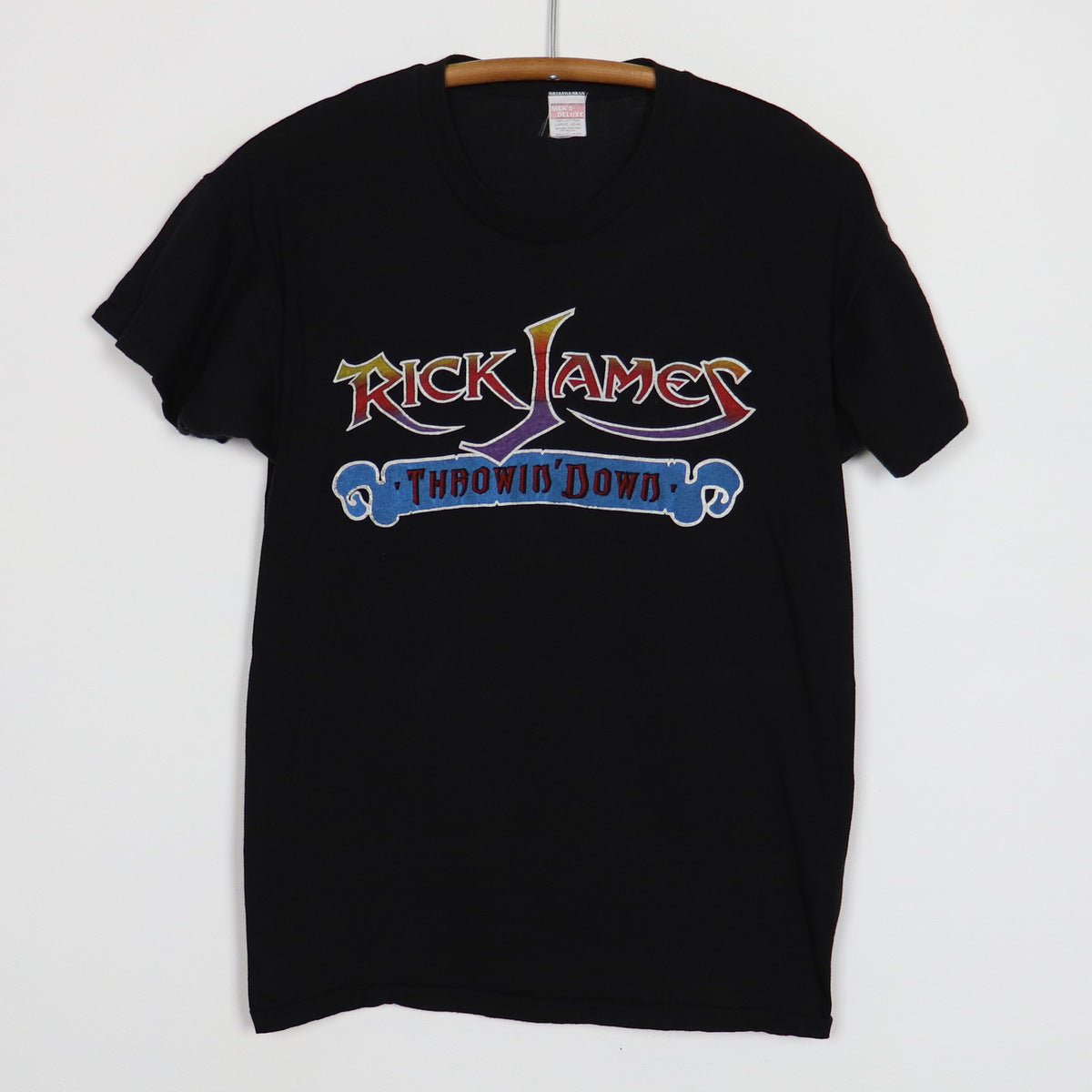 1982 Rick James Throwin' Down Shirt – WyCo Vintage