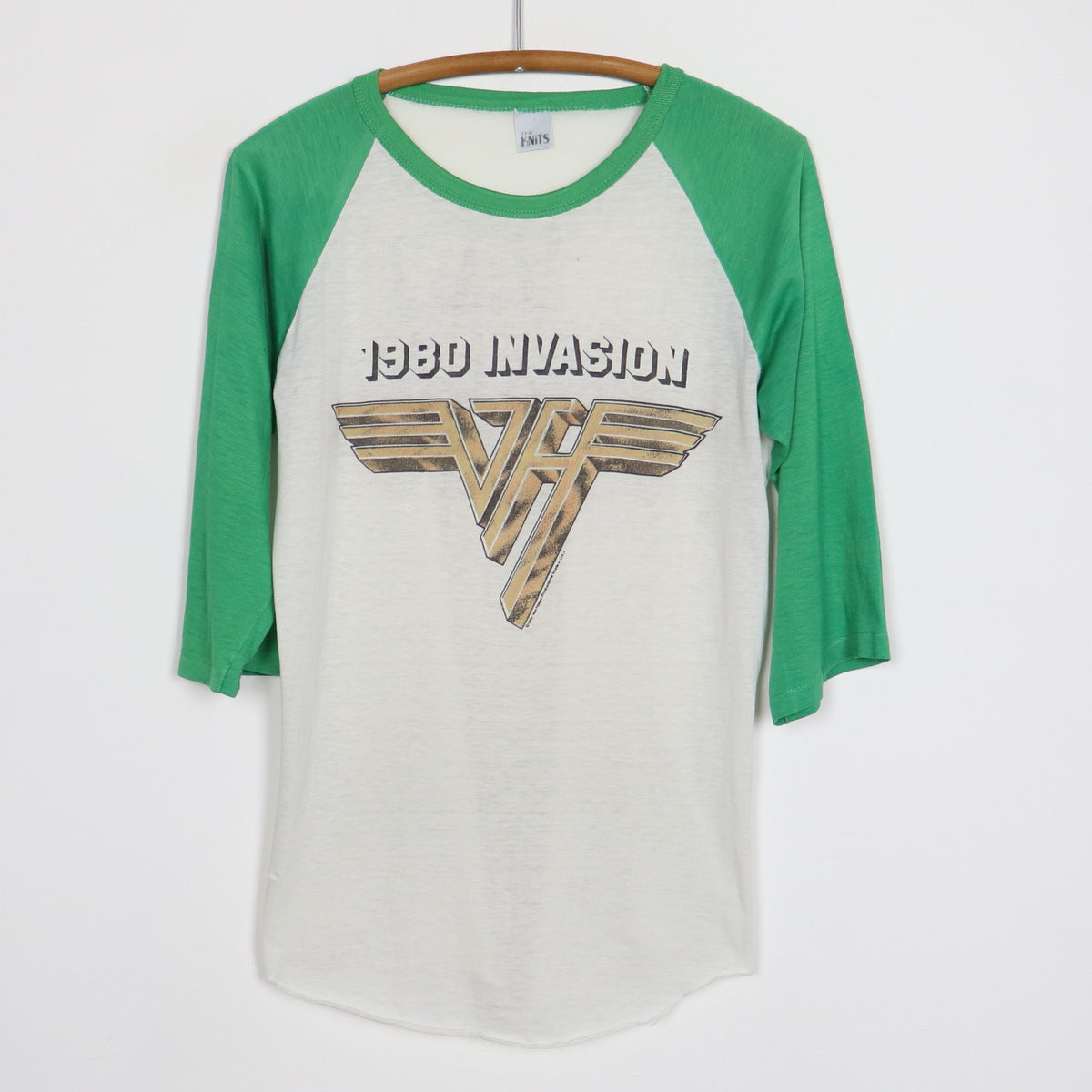 1980 Van Halen Invasion Jersey Shirt – WyCo Vintage