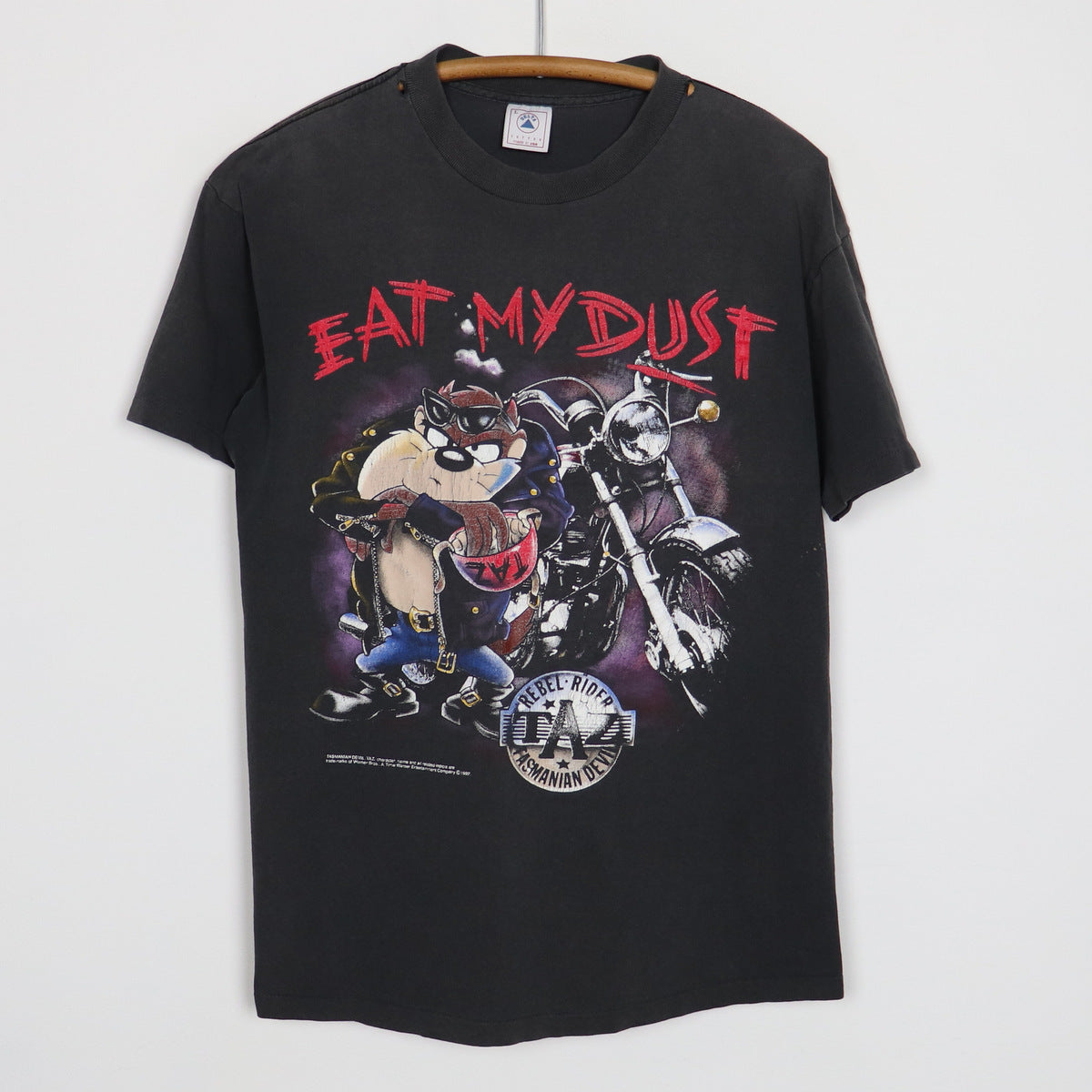 1992 Taz Eat My Dust Warner Brothers Shirt – WyCo Vintage