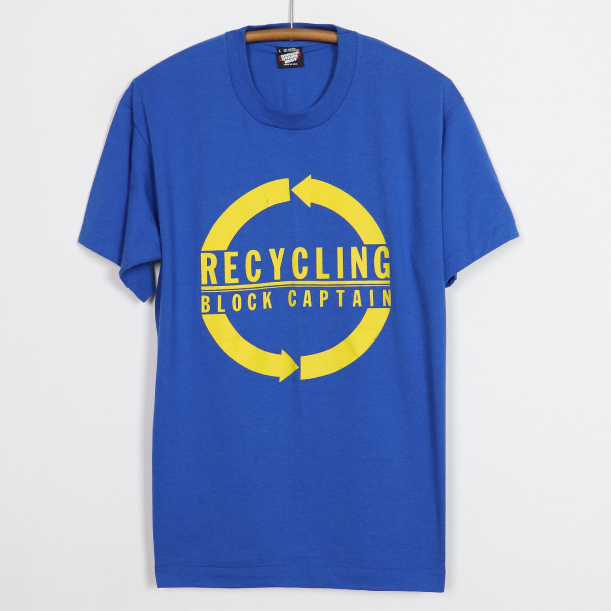 1990s Recycling Block Captain Shirt – WyCo Vintage