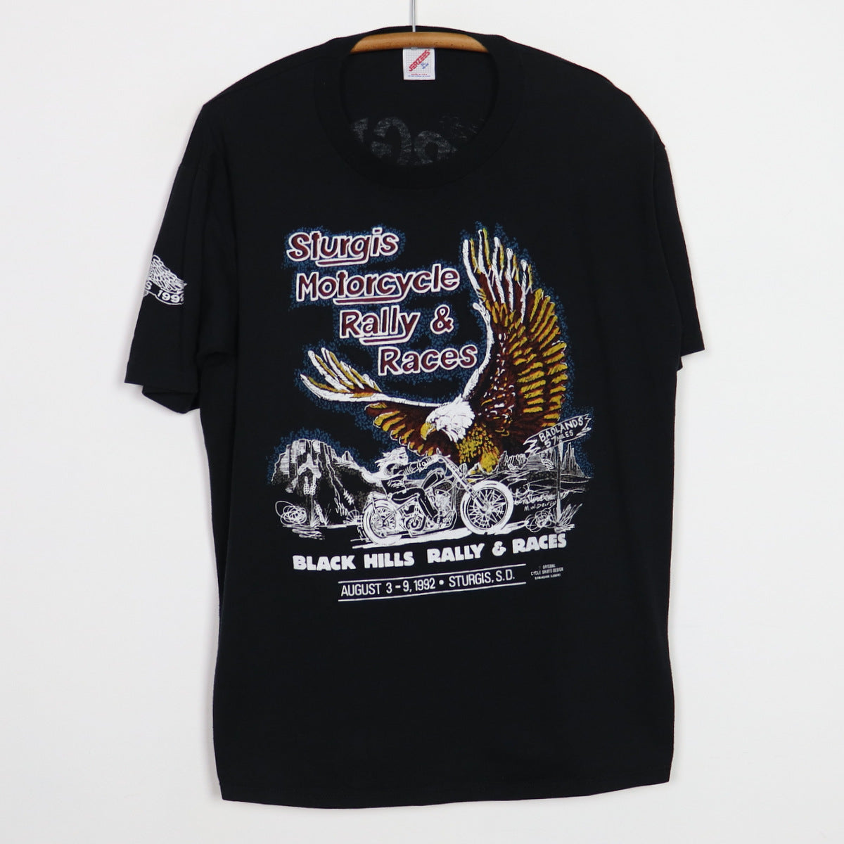 1992 Sturgis Motorcycle Rally & Races Shirt – WyCo Vintage