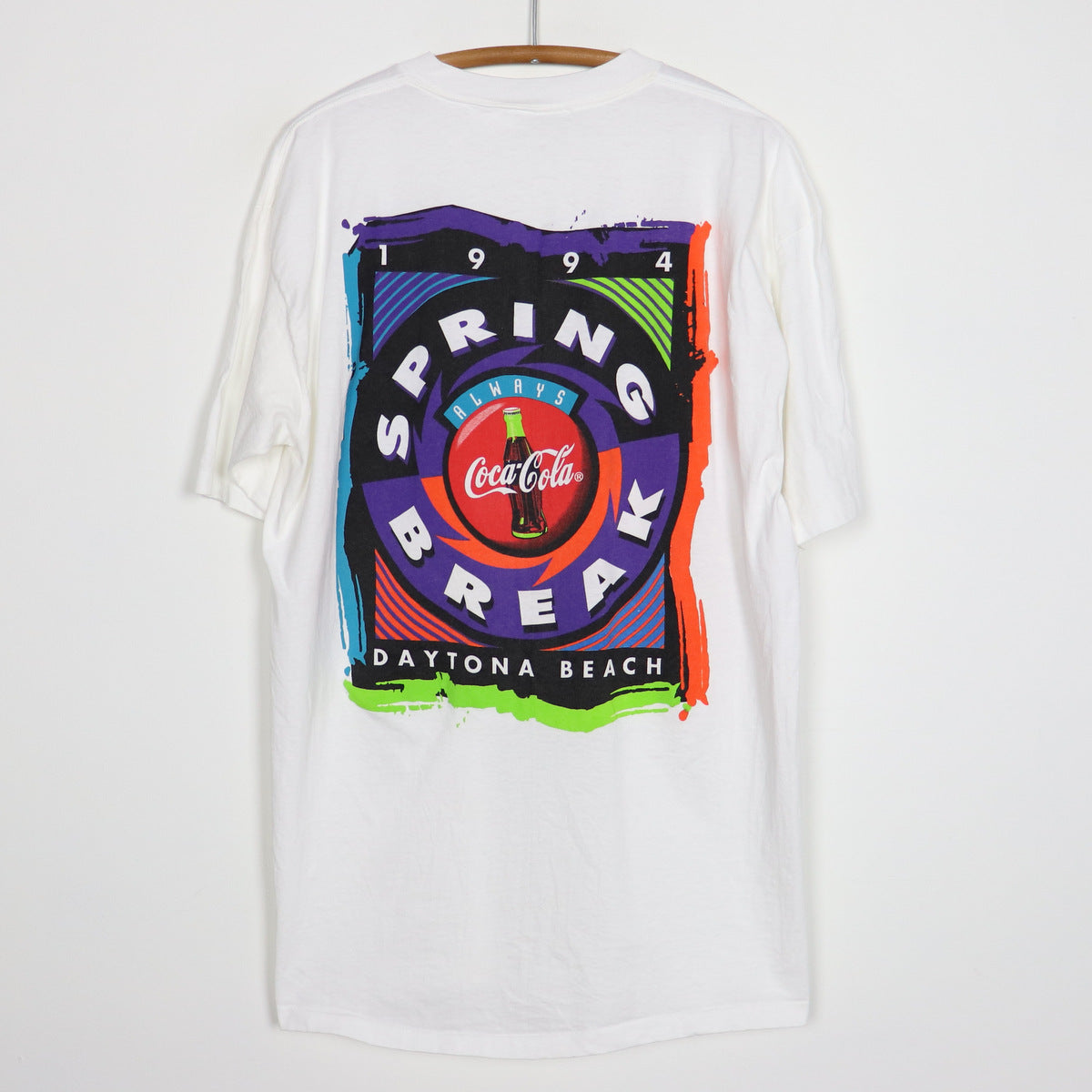 1994 Coca Cola Daytona Beach Spring Break Shirt | Authentic Vintage ...