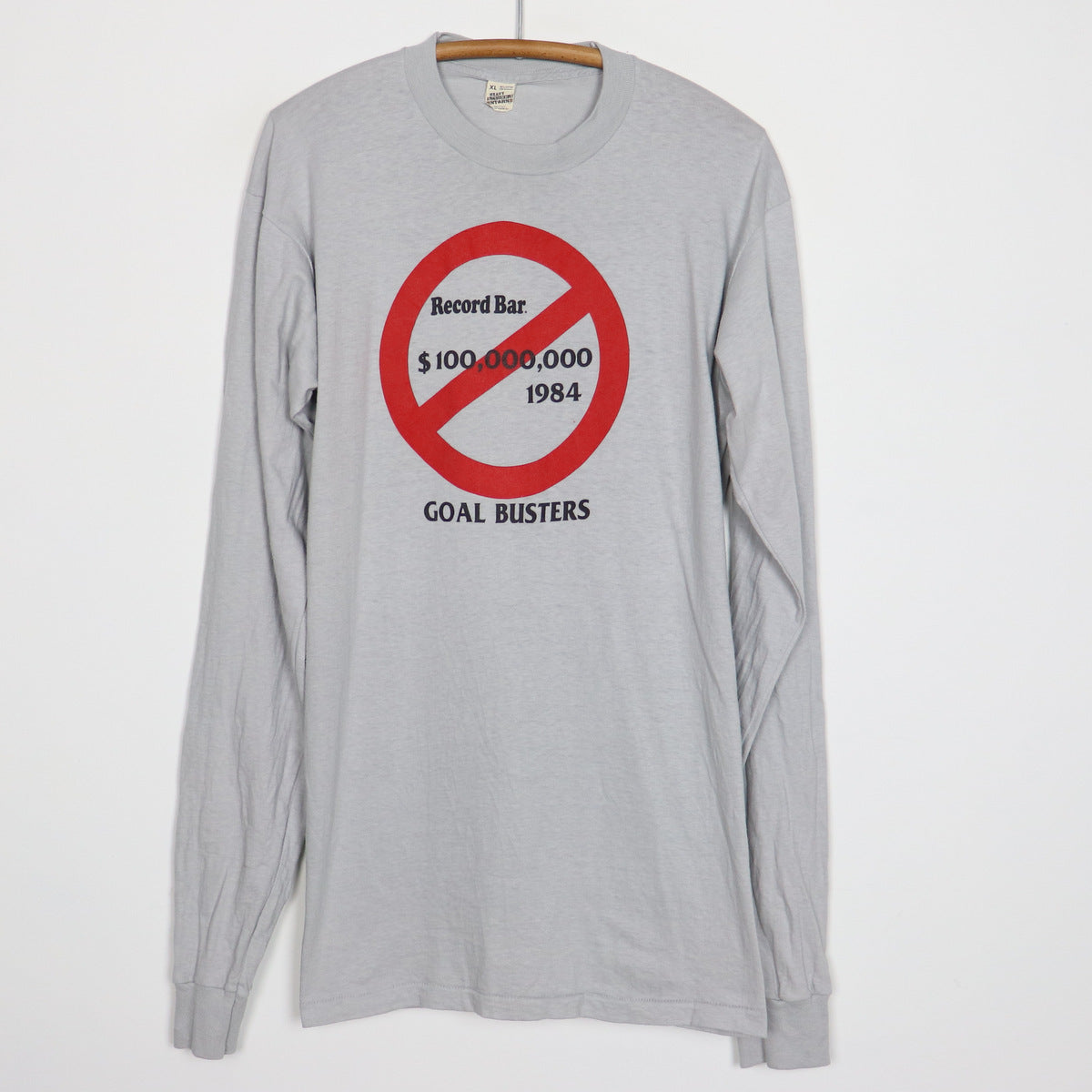 Original vintage 1984 Record Bar Goal Busters Shirt | WyCo Vintage