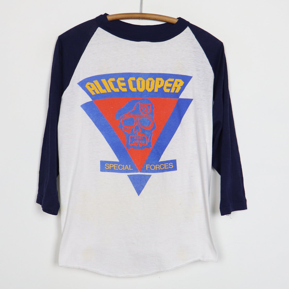 Original vintage 1981 Alice Cooper Special Forces Jersey Shirt | WyCo ...