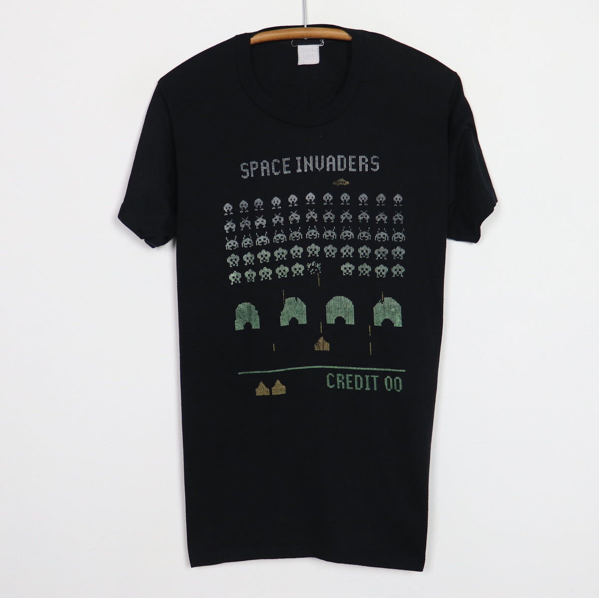 Original vintage 1980s Space Invaders Shirt | WyCo Vintage