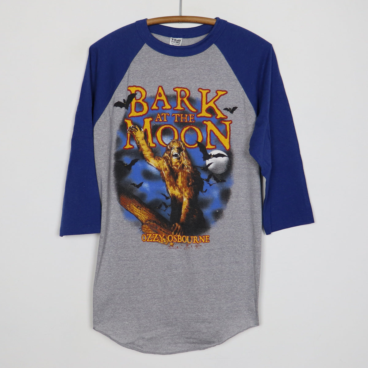 1982 Ozzy Osbourne Bark At The Moon Jersey Shirt – WyCo Vintage