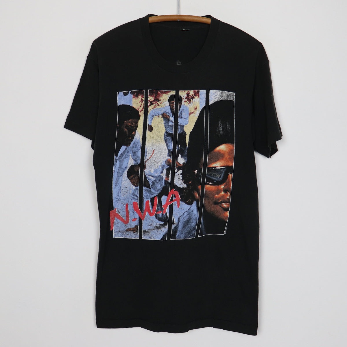 1990 NWA 100 Miles And Runnin Shirt – WyCo Vintage