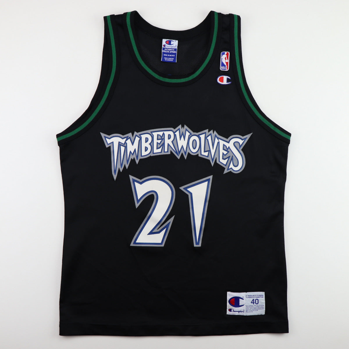 1990s Kevin Garnett Minnesota Timberwolves Basketball Jersey – WyCo Vintage