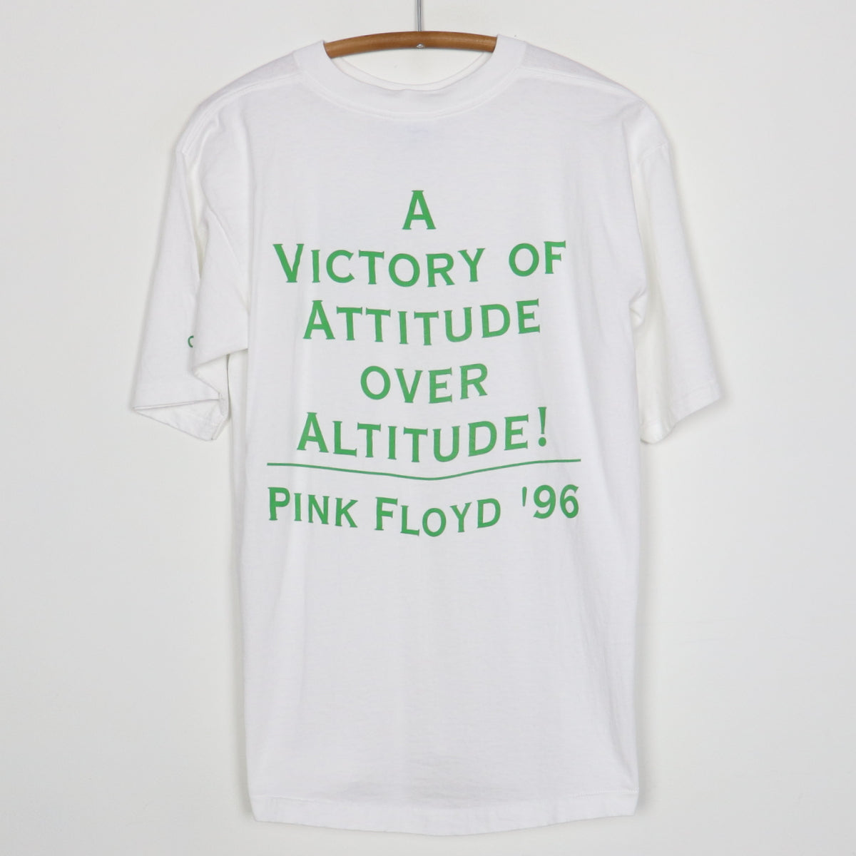 Original vintage 1996 Pink Floyd One Day In Hell Crew Tour Shirt | WyCo ...