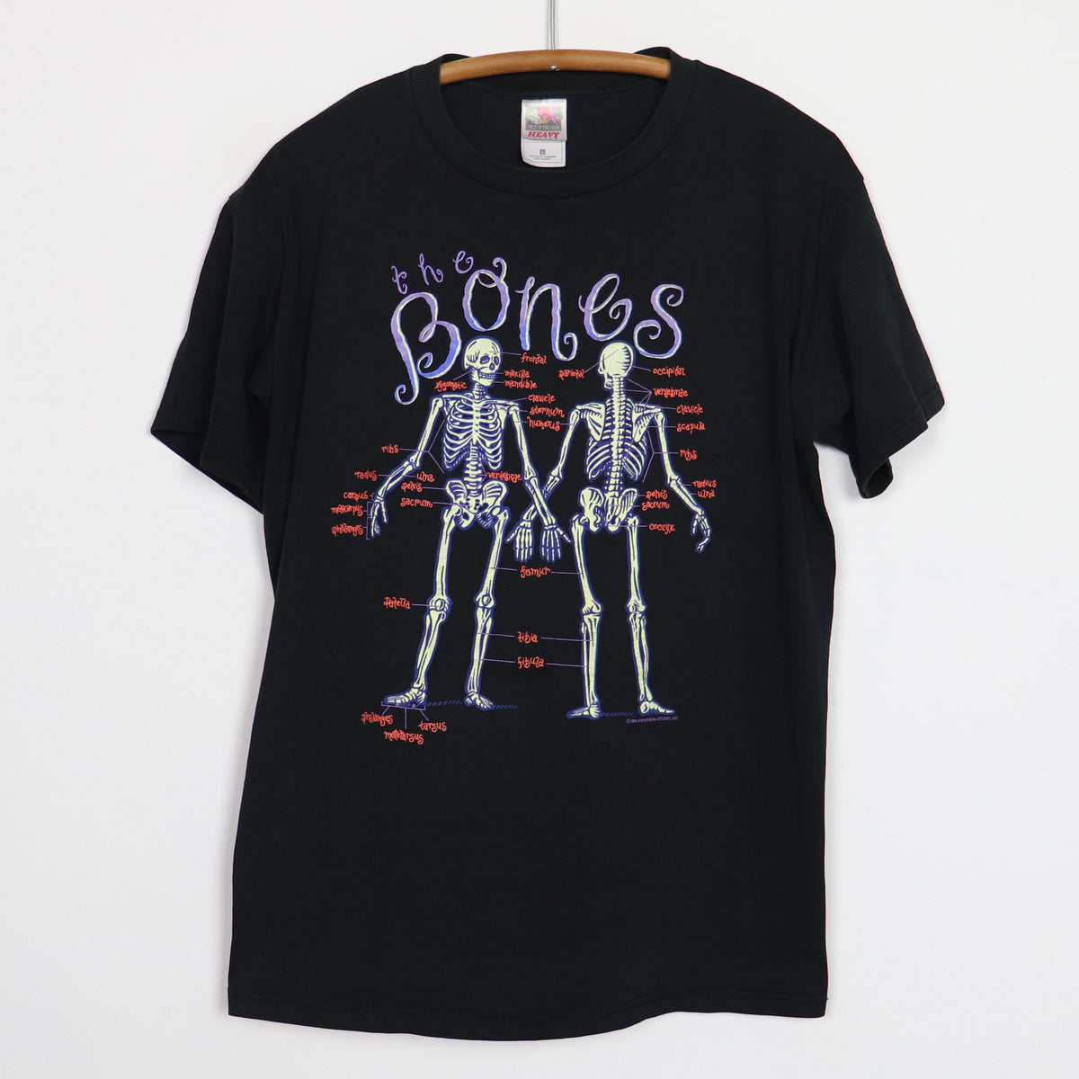 1995 The Bones Skeleton Shirt – WyCo Vintage