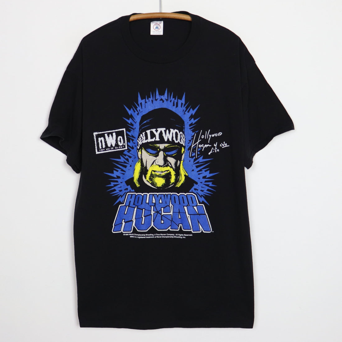 Original vintage 1998 NWO Hollywood Hulk Hogan New World Order WCW ...