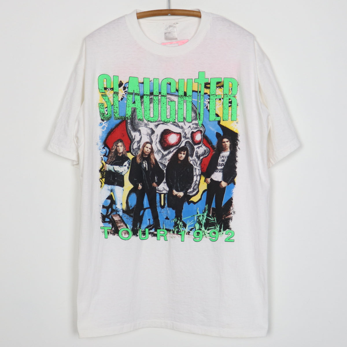 Original vintage 1992 Slaughter Get Wild And Go Crazy Tour Shirt | WyCo ...