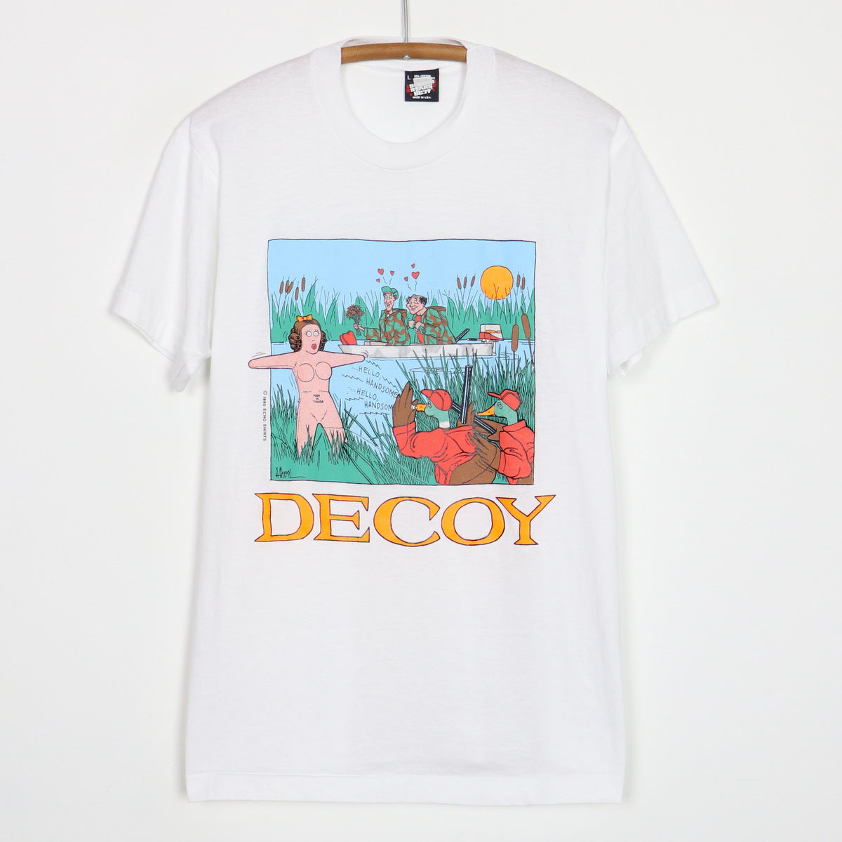 1990 Duck Hunter Decoy Shirt | Authentic Vintage Tee – WyCo Vintage