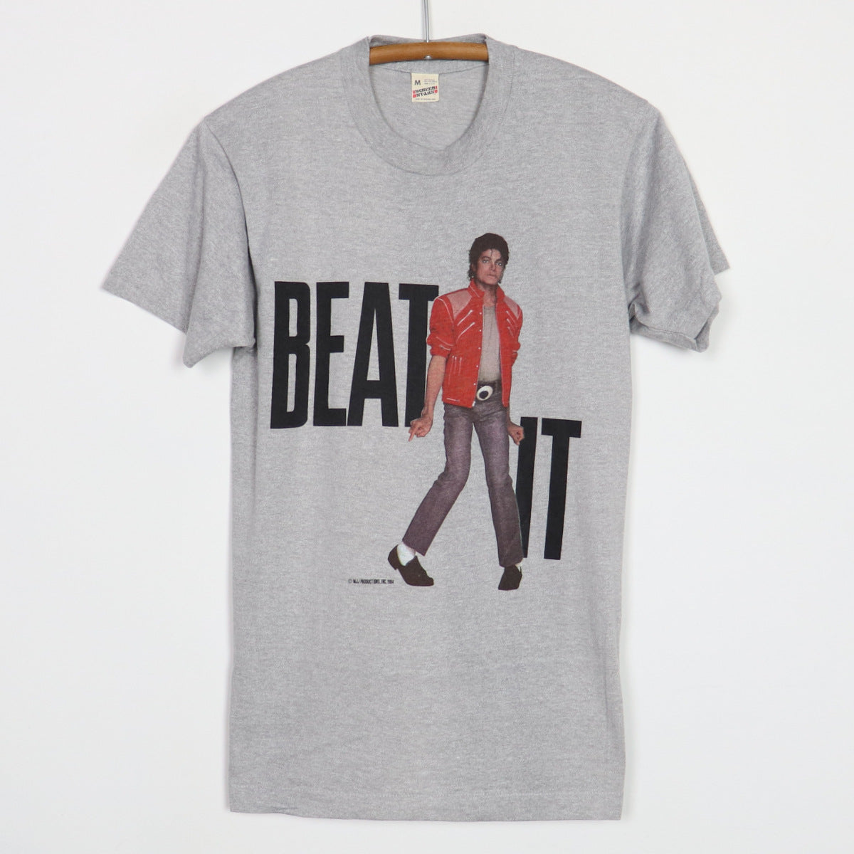 1984 Michael Jackson Beat It Shirt – WyCo Vintage