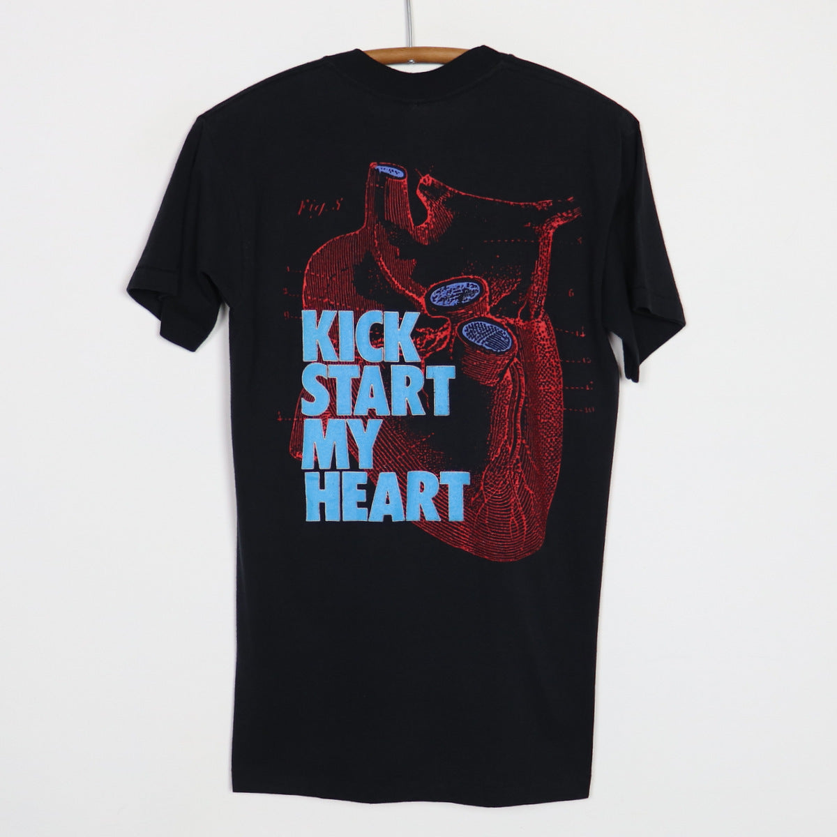 1989 Motley Crue Kickstart My Heart Shirt | Authentic Vintage Tee ...
