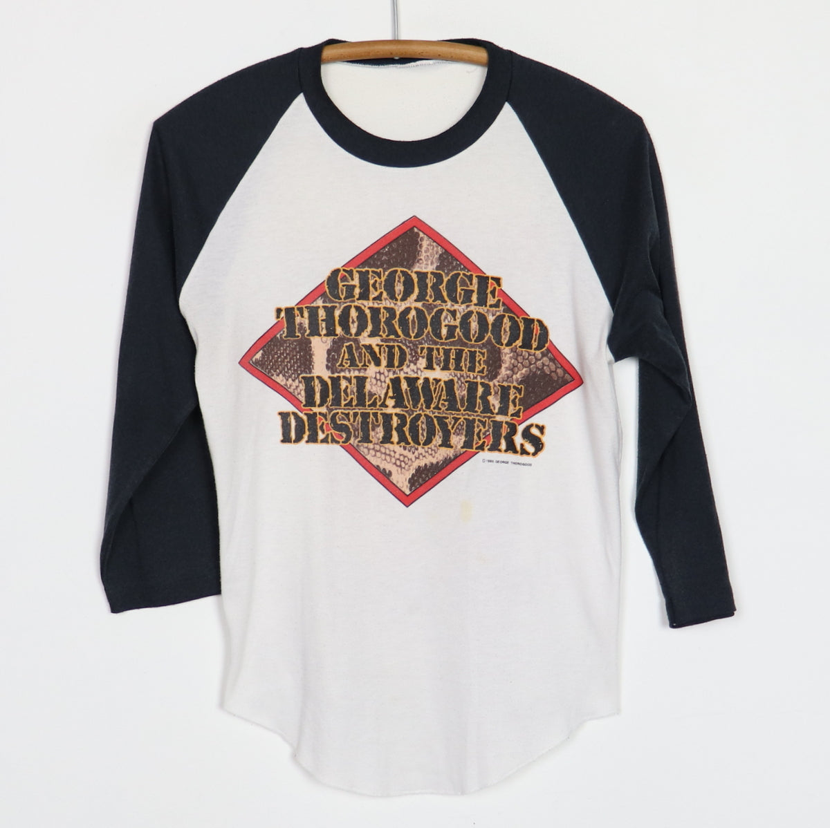 1985 George Thorogood And The Delaware Destroyers Tour Jersey – WyCo ...