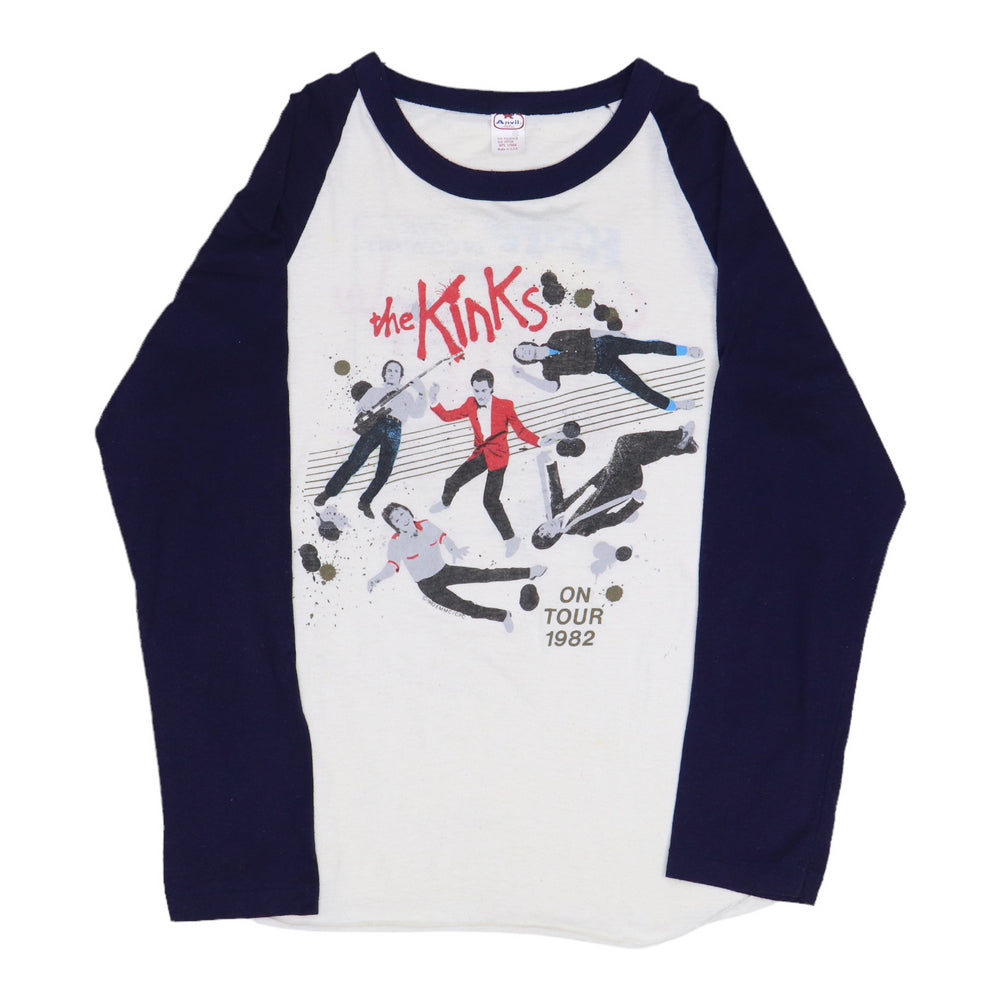 Original vintage 1982 The Kinks On Tour Jersey Shirt | WyCo Vintage
