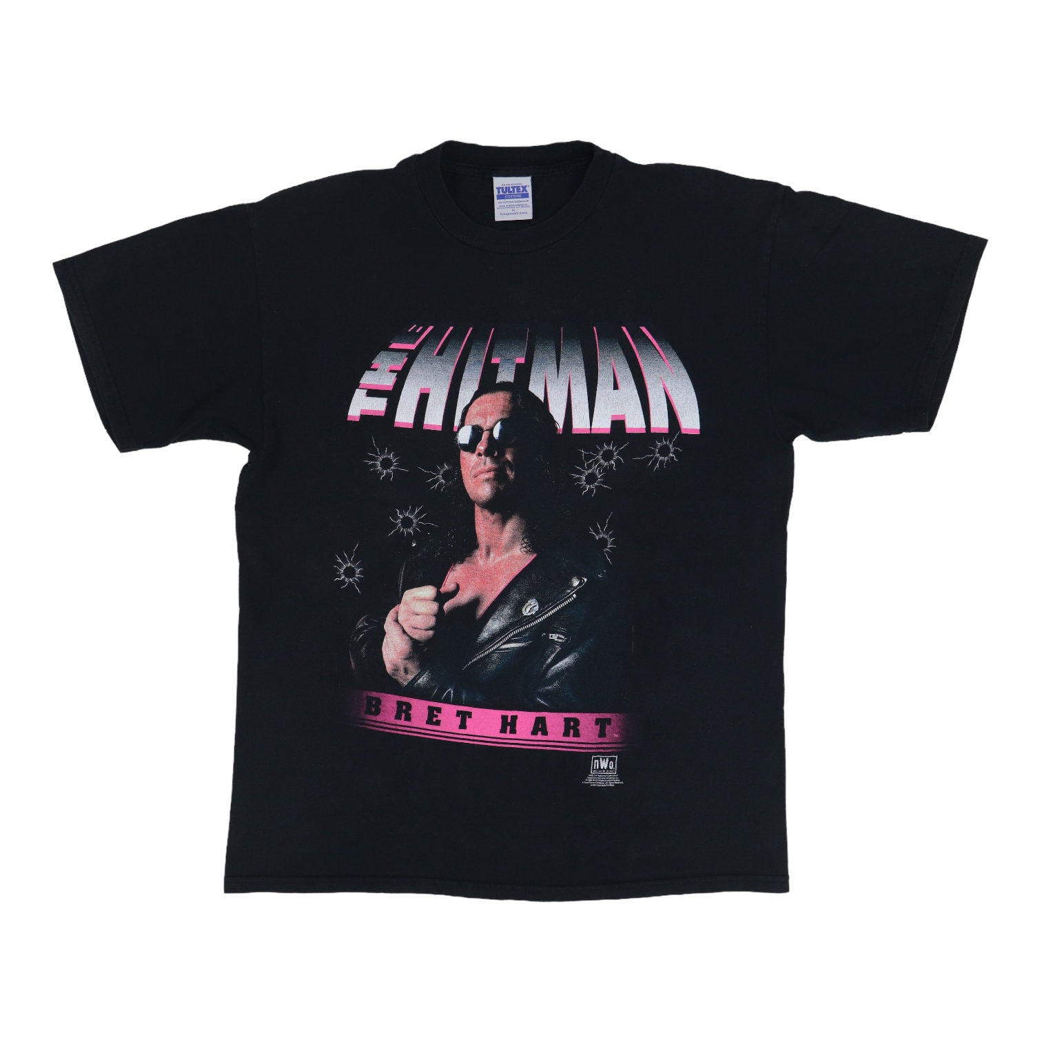 Original vintage 1998 Bret The Hitman Hart NWO WCW Shirt | WyCo Vintage