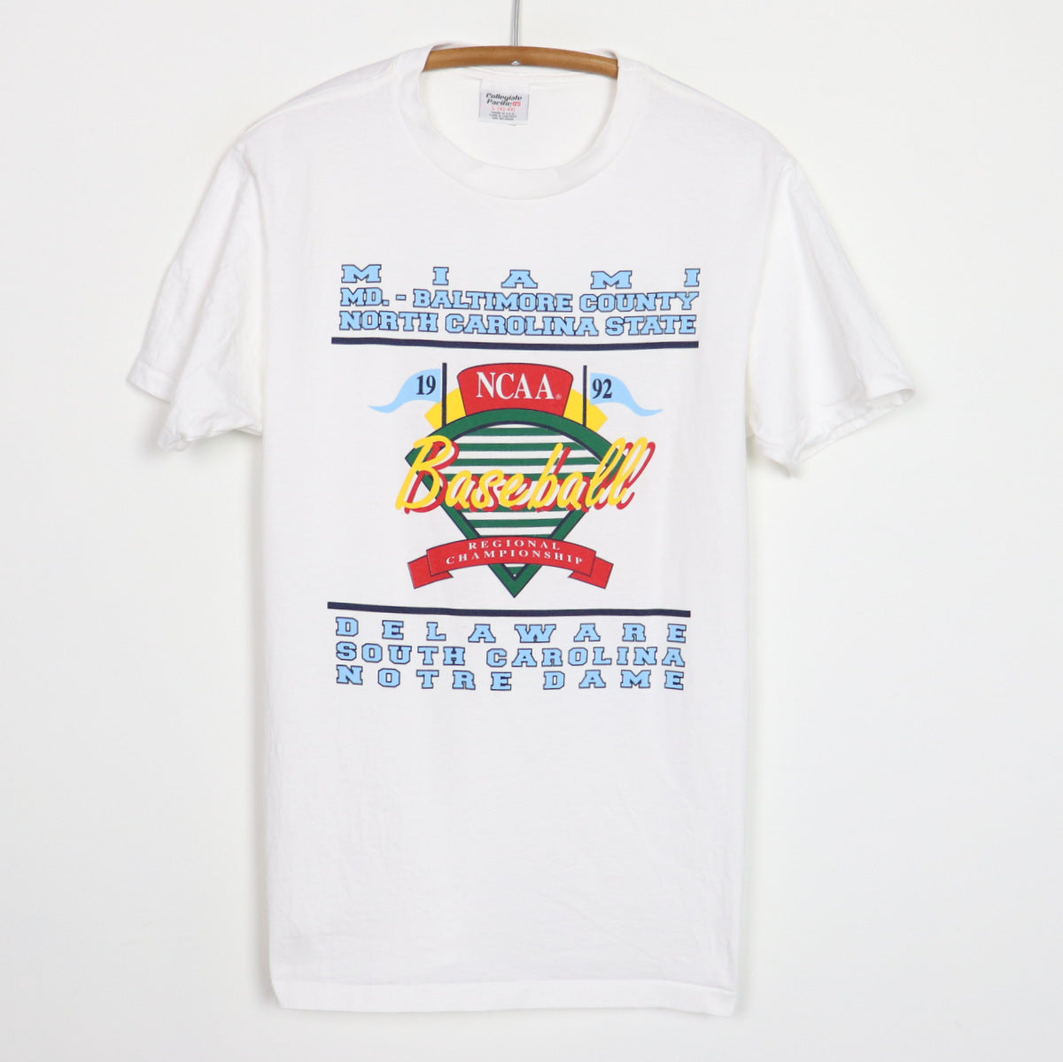 1992 NCAA Baseball Regional Championship Shirt | Authentic Vintage Tee ...