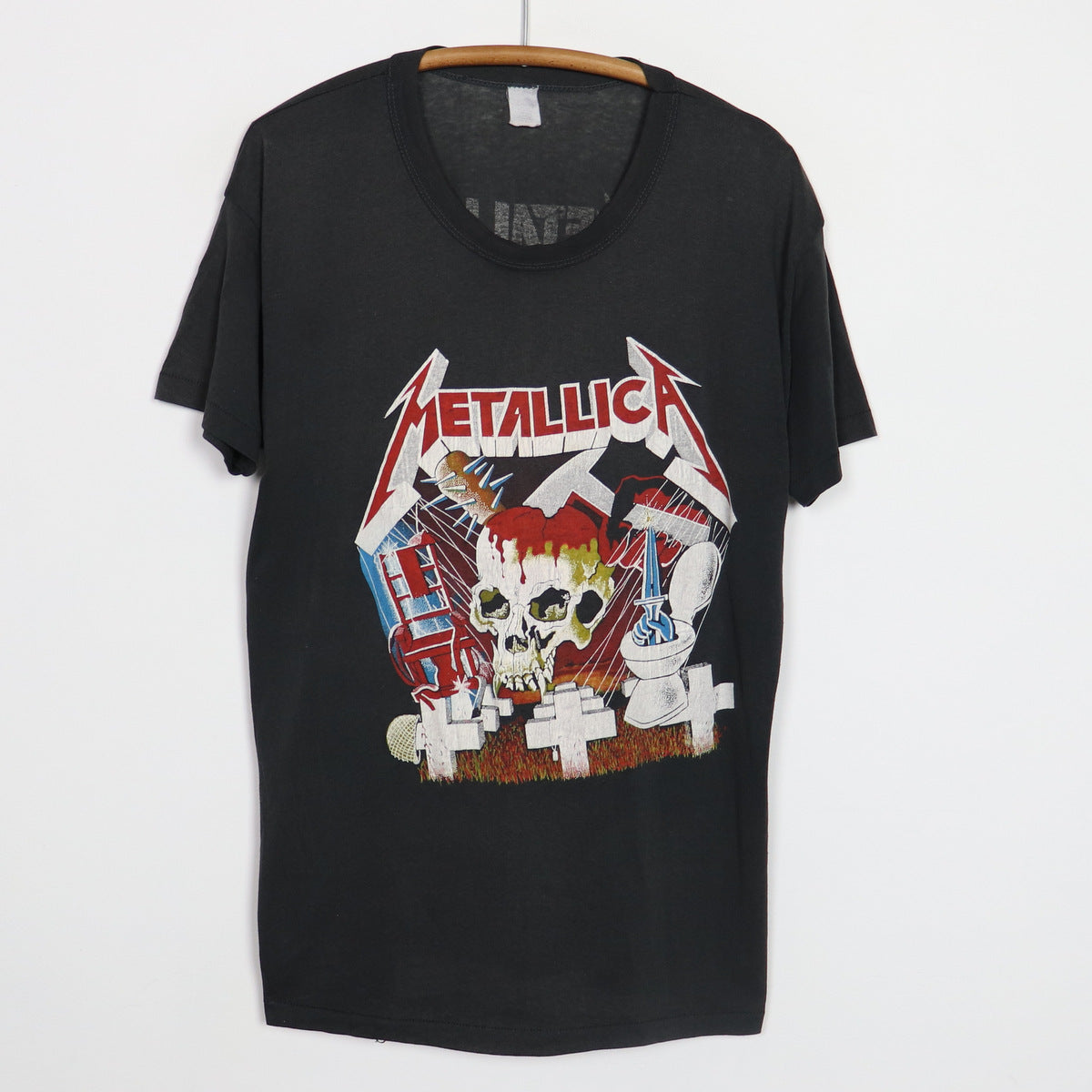 1980s Metallica Crash Course Shirt – WyCo Vintage
