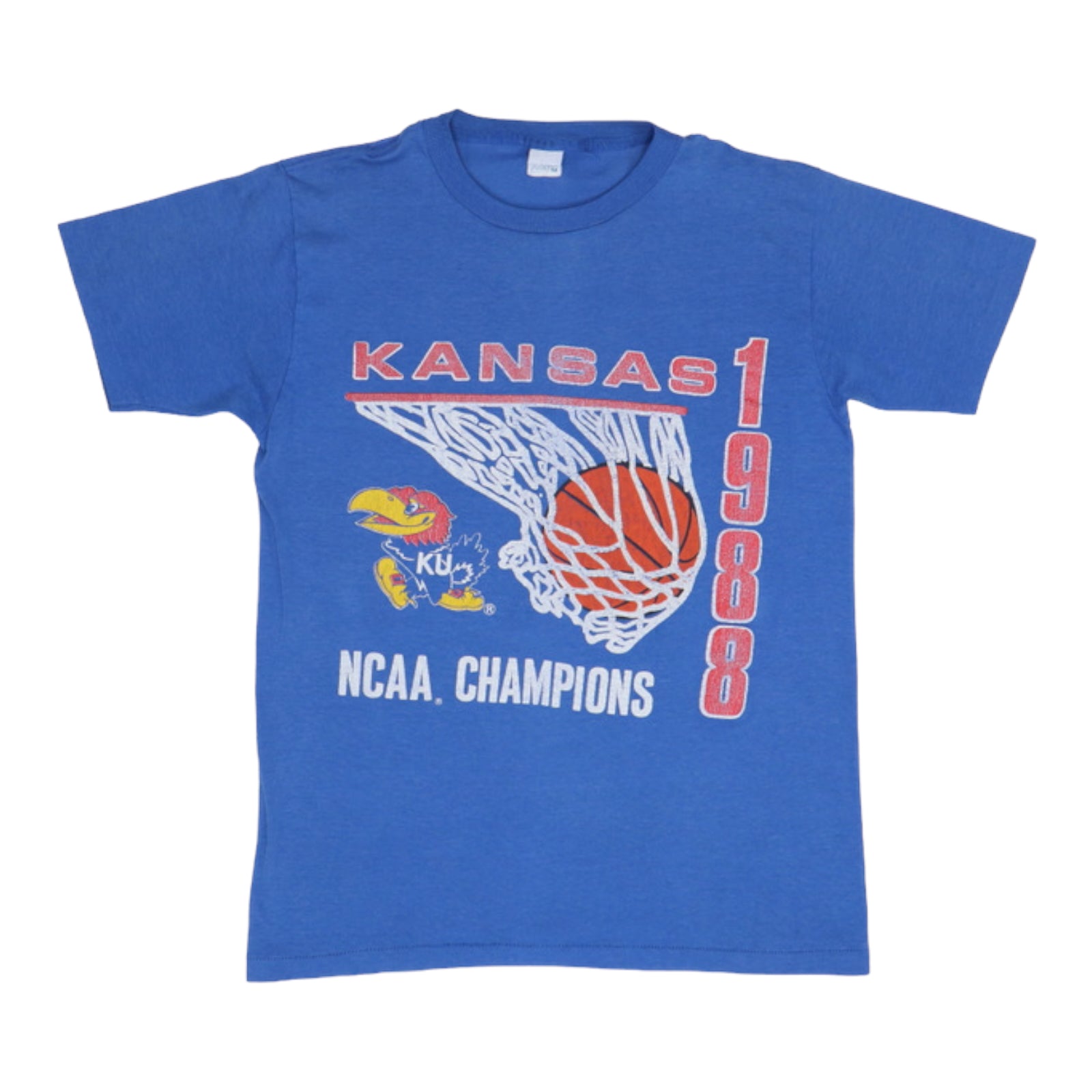 1988 Kansas Jayhawks NCAA Champions Shirt | Authentic Vintage Tee ...