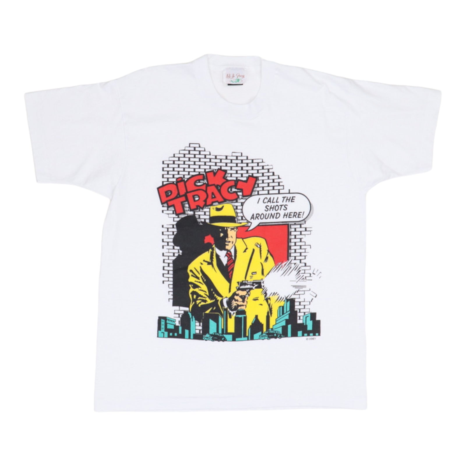 1990 Dick Tracy I Call The Shots Shirt | Authentic Vintage Tee – WyCo ...