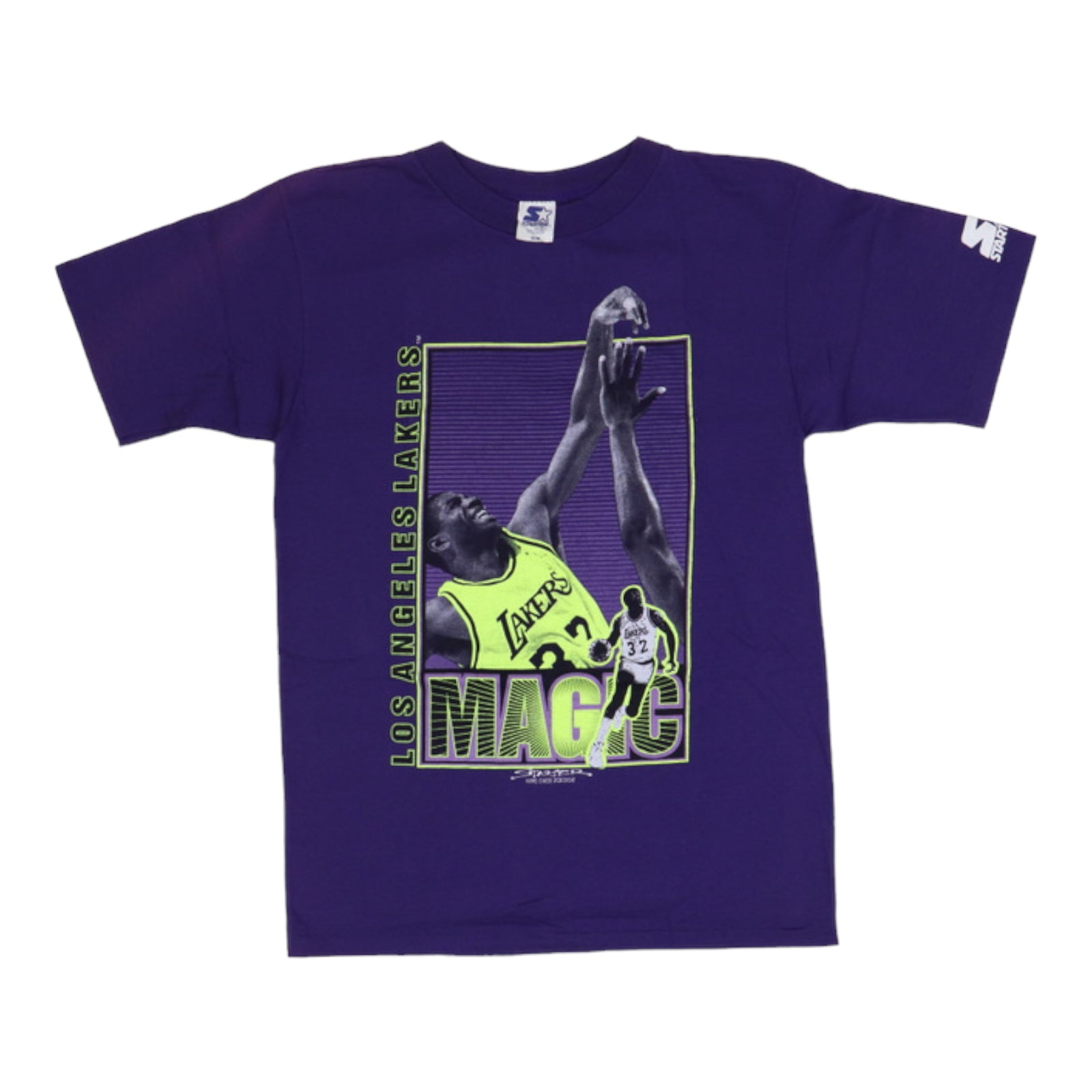1990 Magic Johnson Los Angeles Lakers NBA Starter Shirt – WyCo Vintage