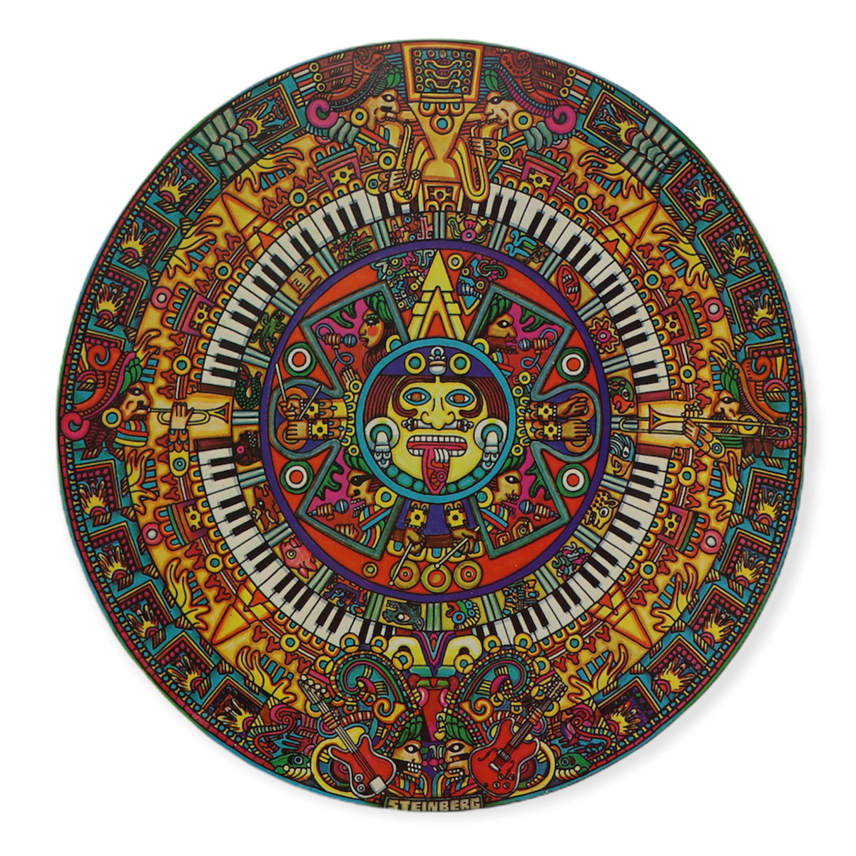 1970s Azteca Azteca Columbia Records Promo Poster – WyCo Vintage