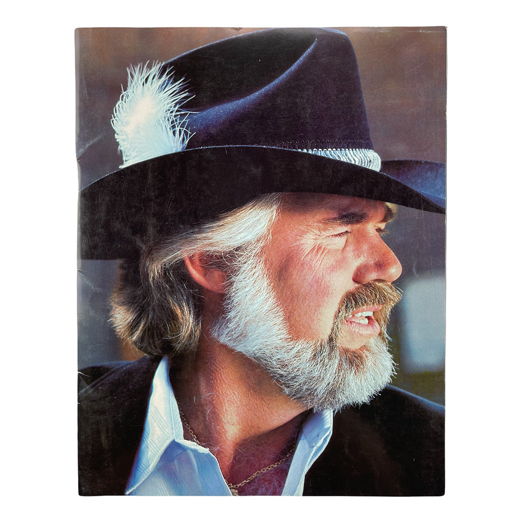 Original vintage 1981 Kenny Rogers Tour Program | WyCo Vintage