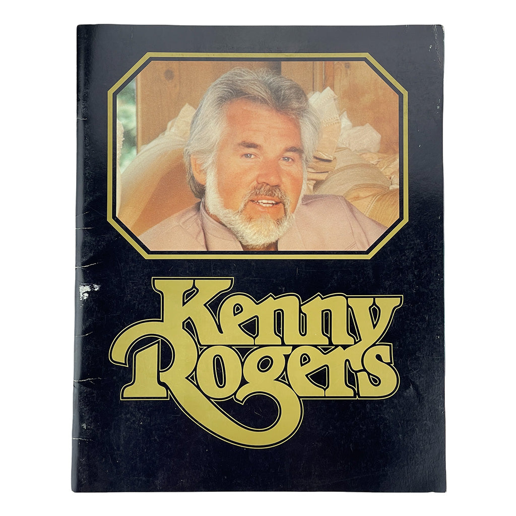 Original vintage 1984 Kenny Rogers Tour Program | WyCo Vintage