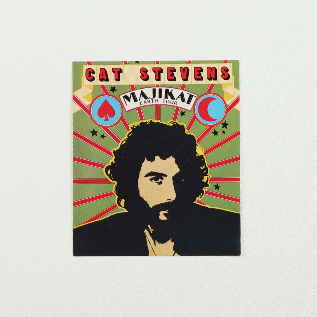 Original vintage 1976 Cat Stevens Majikat Earth Tour | WyCo Vintage