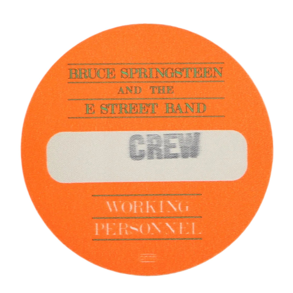 Original vintage 1984 Bruce Springsteen And The E Street Band Tour Crew ...
